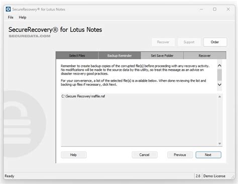 Lotus Notes File Repair Solution