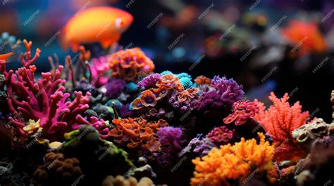 Premium Photo Coral Refers To The Hard Stony Structures Formed By Colonies Of Marine Polyps