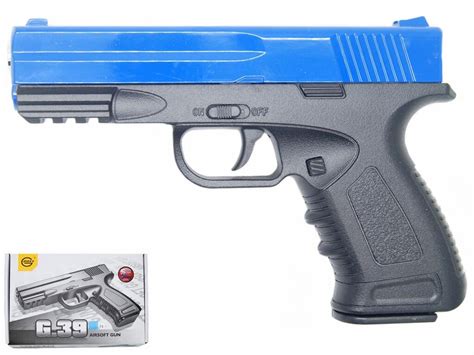 G39 Bb Gun Steyr Spring Airsoft Pistol Black 2 Tone Military Toys