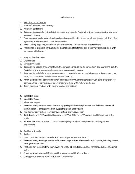 Microbe Set 20304992 43249230942380 Dhwhehehheeheheheheheheheehehe Microbe Set 1 Mycobacterium