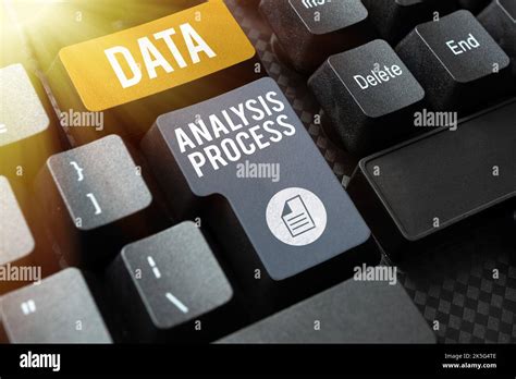 Hand Writing Sign Data Analysis Process Business Idea Build A