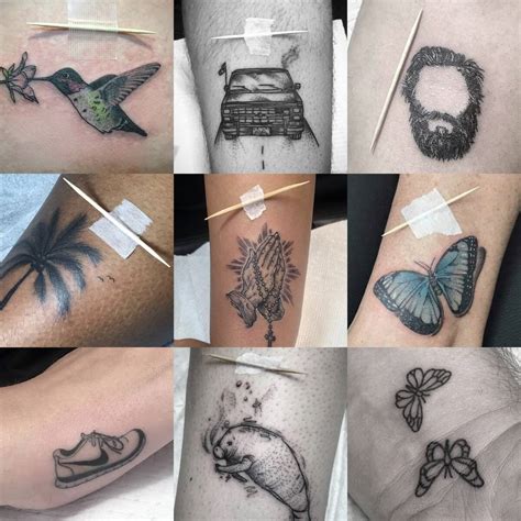 Toothpick Sized Tattoo In Vancouver Bc