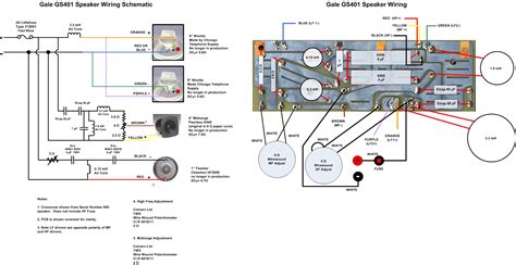 Speaker Crossover Schematic Diagram
