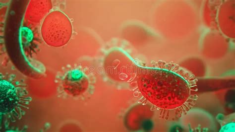 Exploring The Microscopic World Of Viruses And Bacteria In Stunning