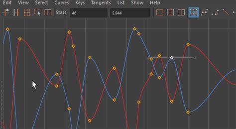Set Curve Display Options In The Graph Editor