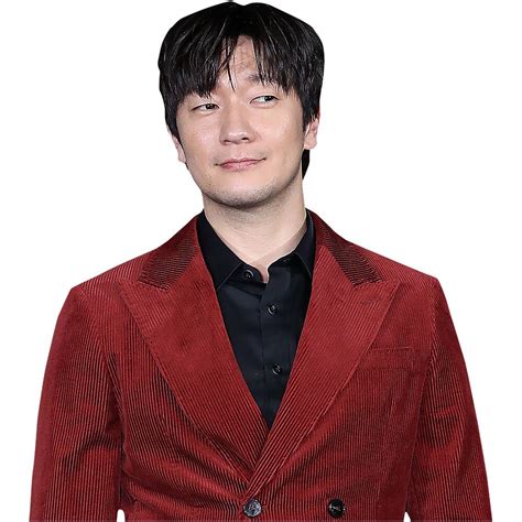 Son Suk Ku Red Blazer Half Body Buddy Celebrity Cutouts