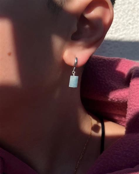 აკვამარინის საყურე Tooby Icy Kelis მაღაზია