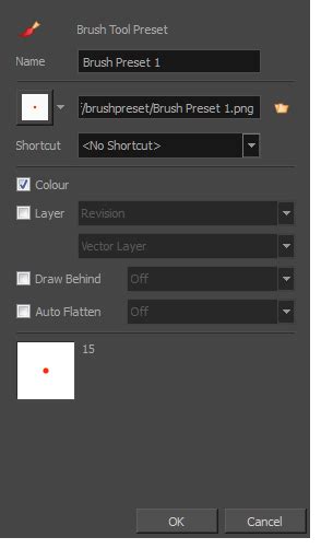 Creating Tool Presets Toon Boom Learn Portal