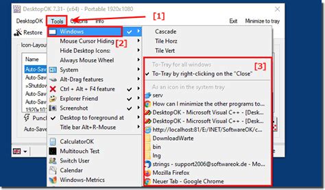 How Can I Minimize The Other Programs To Tray On Windows 11 10