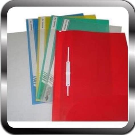 Stopmap Plastik Tas Map Kancing Bening Jepit Jaring Clear Holder