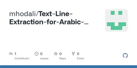 Github Mhodalitext Line Extraction For Arabic Handwritten Documents