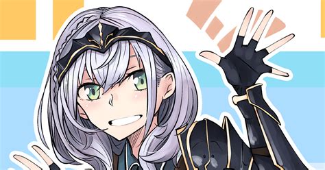 バーチャルyoutuber 白銀ノエル よとのイラスト Pixiv