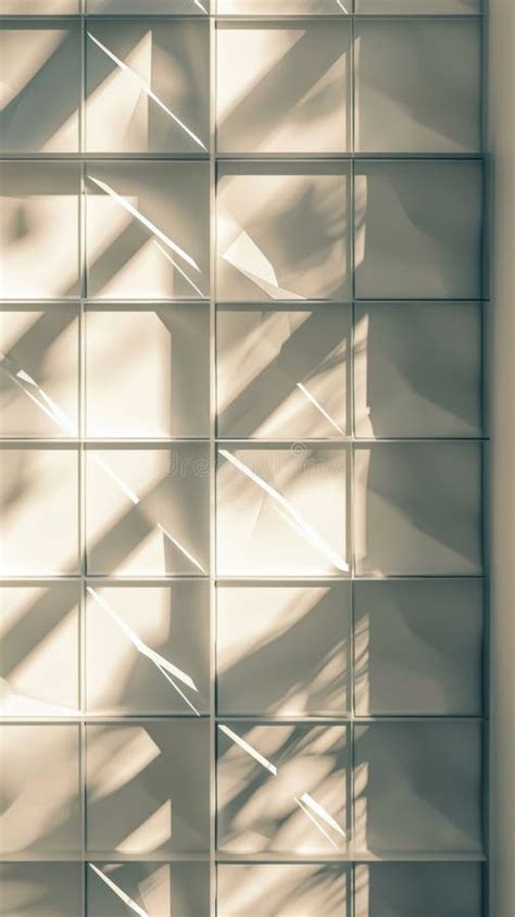 A Tightly Cropped Image Of A Square Frame With A Repeating Triangular Pattern Casting