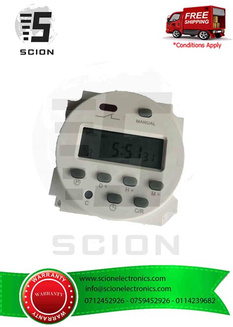 CN A V V V V Digital LCD Power Timer Programmable Time Switch Alarm Clock Light
