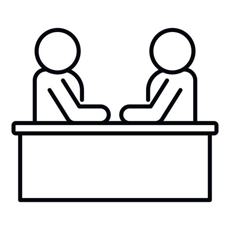 Focus Team Icon Outline Vector Social Business 21412818 Vector Art At Vecteezy