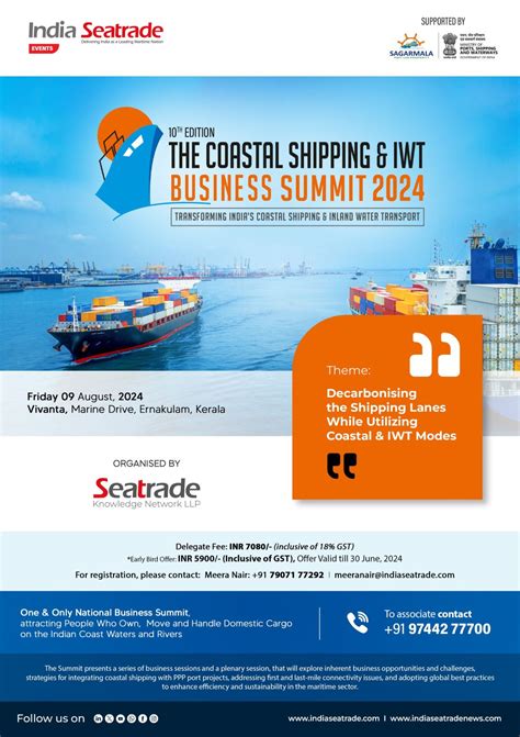 Join Us At The 10th Edition Of The Coastal Shipping And Iwt Business