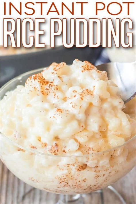 Instant Pot Rice Pudding Recipe Artofit