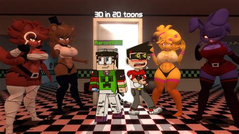 Five Nights In Anime D Fredina Nightclub X Minecraft Trailer Youtube