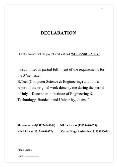 Image Steganography Java Project Synopsis Pdf