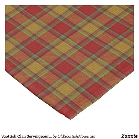 Scottish Clan Scrymgeour Classic Tartan Fleece Blanket