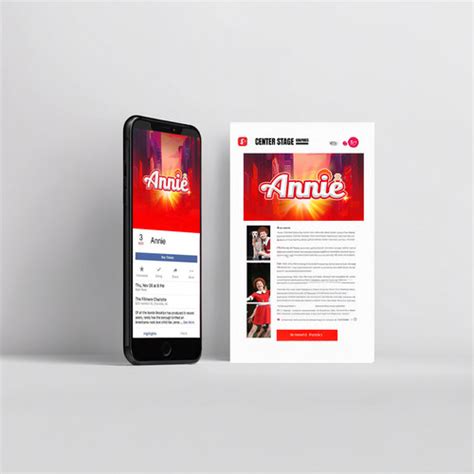 Annie Social Media Package Centerstage Graphics