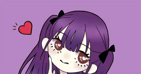 可愛い 💜 ウゑｻﾝのイラスト Pixiv