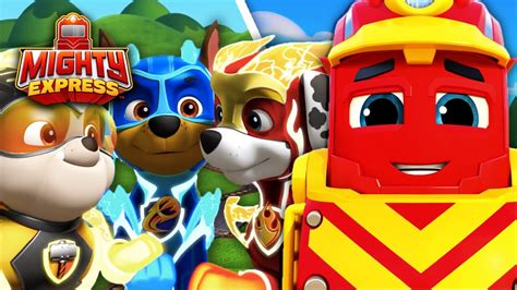 Endless Fun With Mighty Express Trains Paw Patrol 18 Mighty