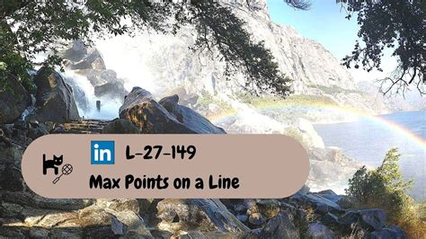 Javascript Leetcode 149 Max Points On A Line 猫打球解题视频系列 L27 Youtube
