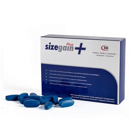 Sizegain Plus Pills Penis Enlargement Pills ΧΑΠΙΑ ΜΕΓΕΘΥΝΣΗΣ ΠΕΟΥΣ