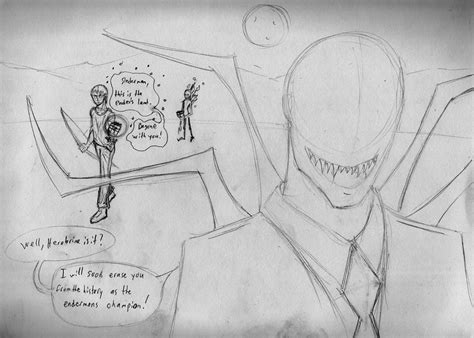 Herobrine Vs Slenderman 1 By Natefurry On Deviantart