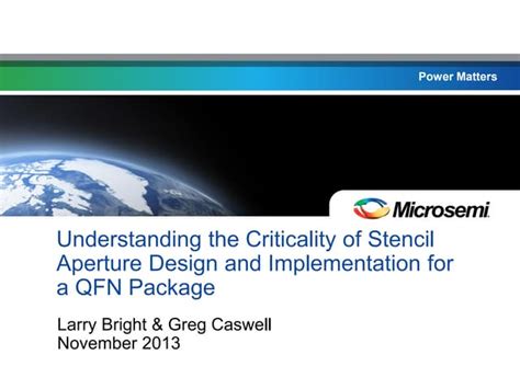 understanding the criticality of stencil aperture design and