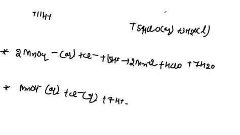 Solved Balancing Redox Reactions What Is The Correct Balance Equation Under Acidic Conditions