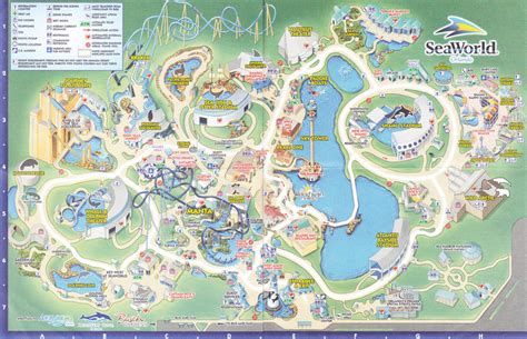 Old Seaworld Orlando Maps 1973 To 2025 Archive