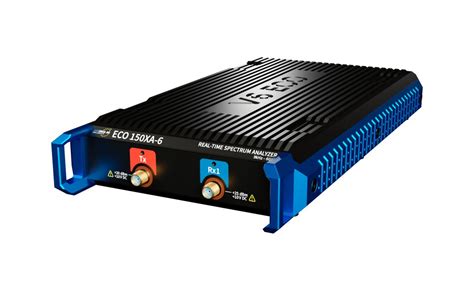 Aaronias Spectran V6 Eco Spectrum Analyzer From Saelig Offers Real Time Spectrum Analysis To 7