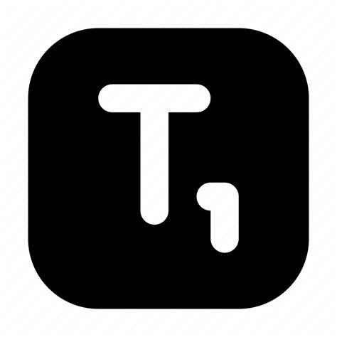 Subscript Text Format Option Edit Tool Icon Download On Iconfinder