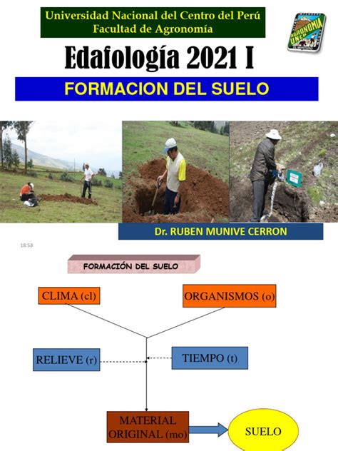 02 Los Procesos De Formación Del Suelo Rmc Pdf Suelo Agua