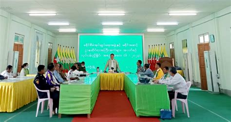 မြောက်ဦးခရိုင်ဒေသဖွံ့ဖြိုးရေးလုပ်ငန်းများအတွက်ခရိုင်အဆင့်ဌာနဆိုင်ရာမ