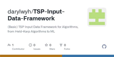 Github Darylwyh Tsp Input Data Framework Basic Tsp Input Data Framework For Algorithms