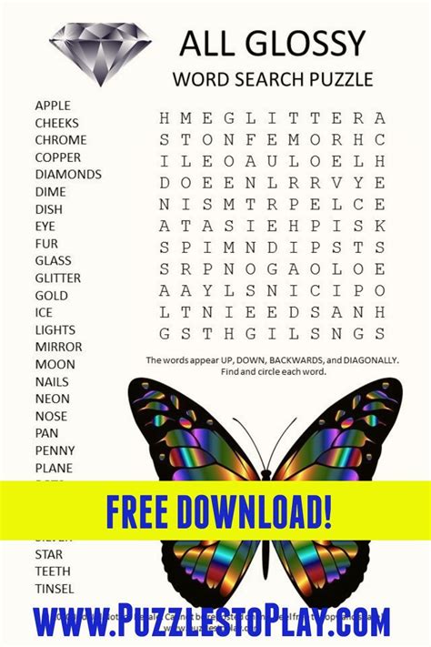Fbi Word Search Puzzle Artofit
