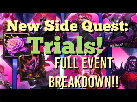MCOC NEW Side Quest Trials Full Event Breakdown What Do You Do YouTube