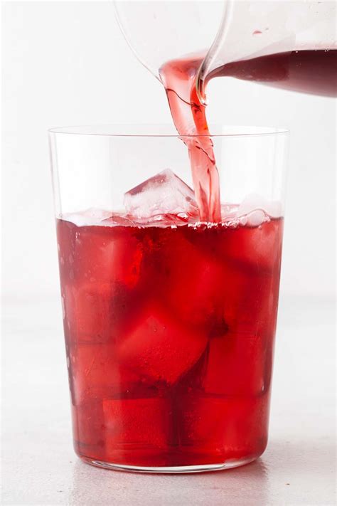 Strawberry Hibiscus Iced Tea Oh How Civilized