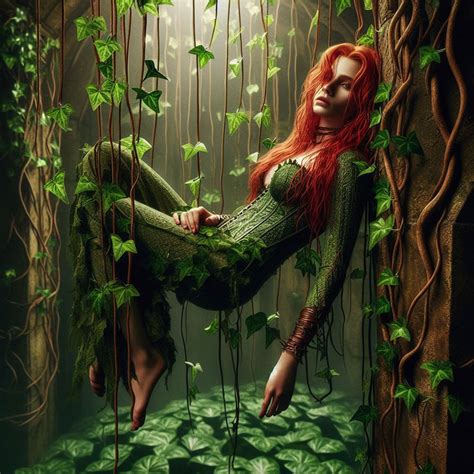 Poison Ivy Like A Panther By Gardenia76 On Deviantart