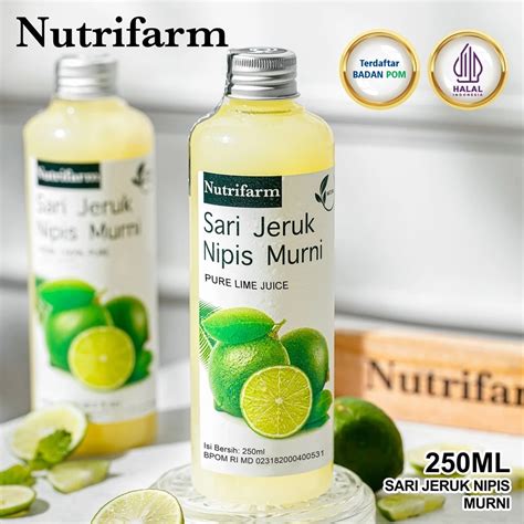 Jual Sari Jeruk Nipis 250ml Shopee Indonesia