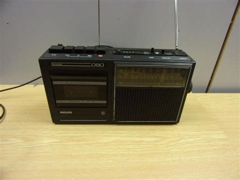 Starý Retro Rádio Kazetový Magnetofon Philips 090 Obchodní Dům Tuzex