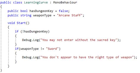 If Else Statements — Unity C If Else Statements Are The Most Common
