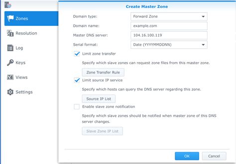Configuring Synology For Forward And Reverse Internal Dns Resolution