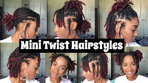 Mini Twists Updo