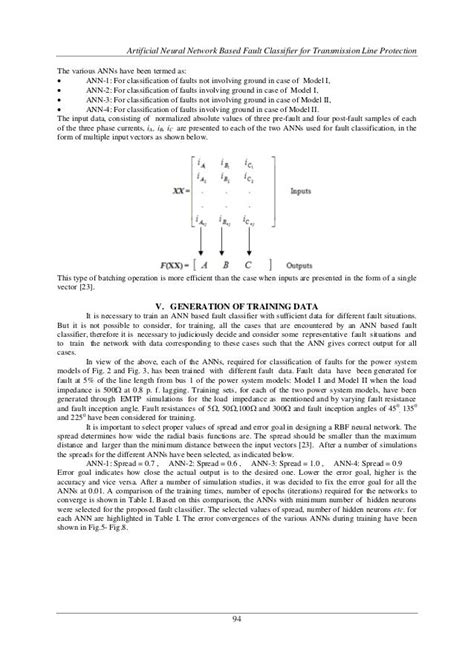 artificial neural network based fault classifier for transmission lin…