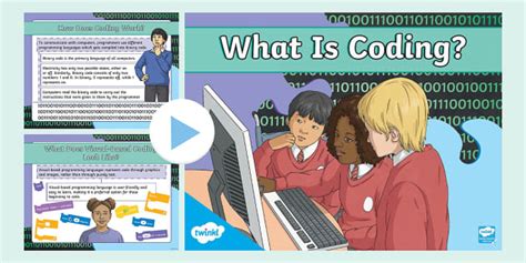 KS2 What Is Coding PowerPoint