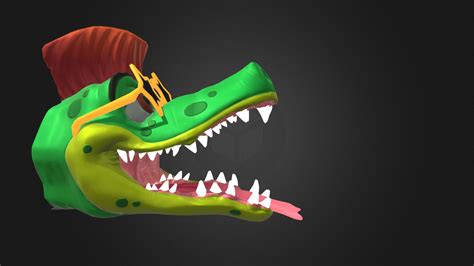 Security Breach Monty Head Download Free 3d Model By Spikye09 [d1e2284] Sketchfab